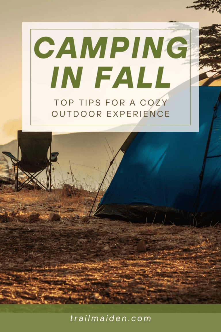 Camping In Fall: Top Tips For A Cozy Outdoor Experience